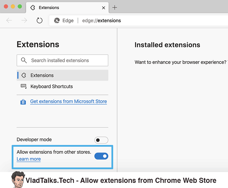How To Install A Chrome Vpn Extension On Microsoft Edge