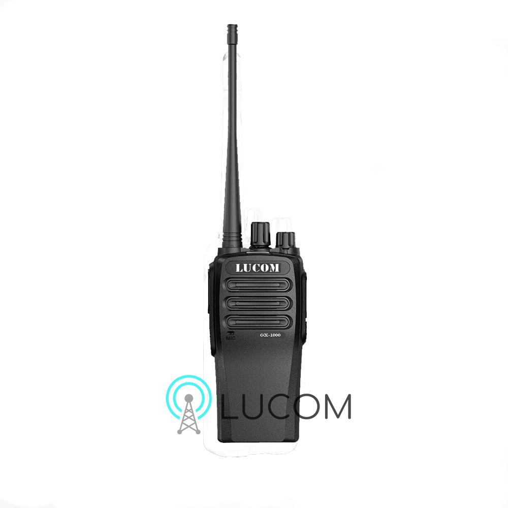 GX-1000 Lucom Radio Portátil | El mas potente | Bateria ultra capacidad