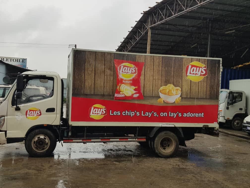 Lay's truck in Ivory Coast - Pierson-Export