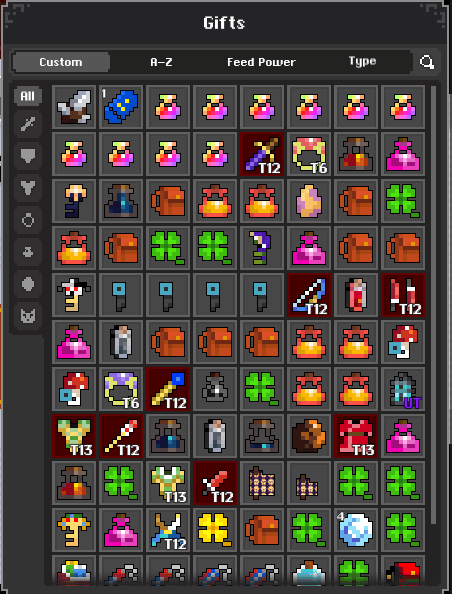Rotmg Account 4 Charteres 8/8 + Legendary Pet H86 AC77 MH67 + Other ...