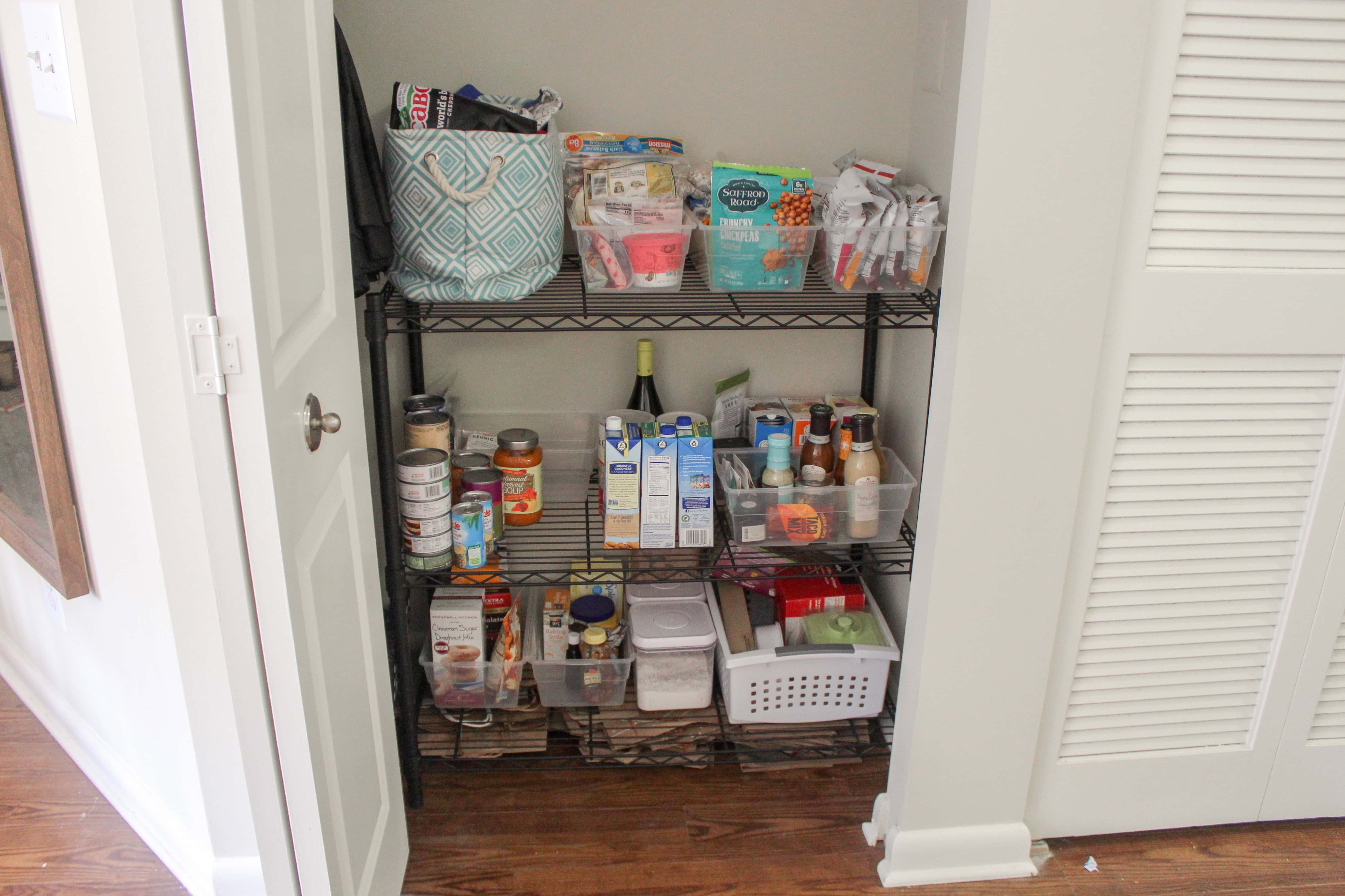 Pantry + Coat Closet Reorganization - Ivy Rose Knows
