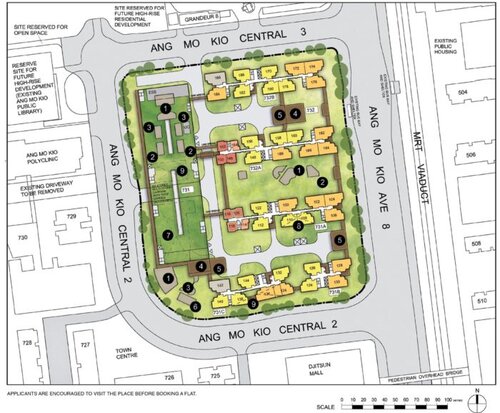 Aug 2022 BTO: Central Weave @ AMK Fengshui Unit Review - Way Fengshui Group
