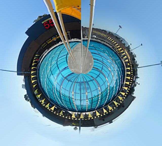 Panoramic of a Distorted World - CVHS Photography