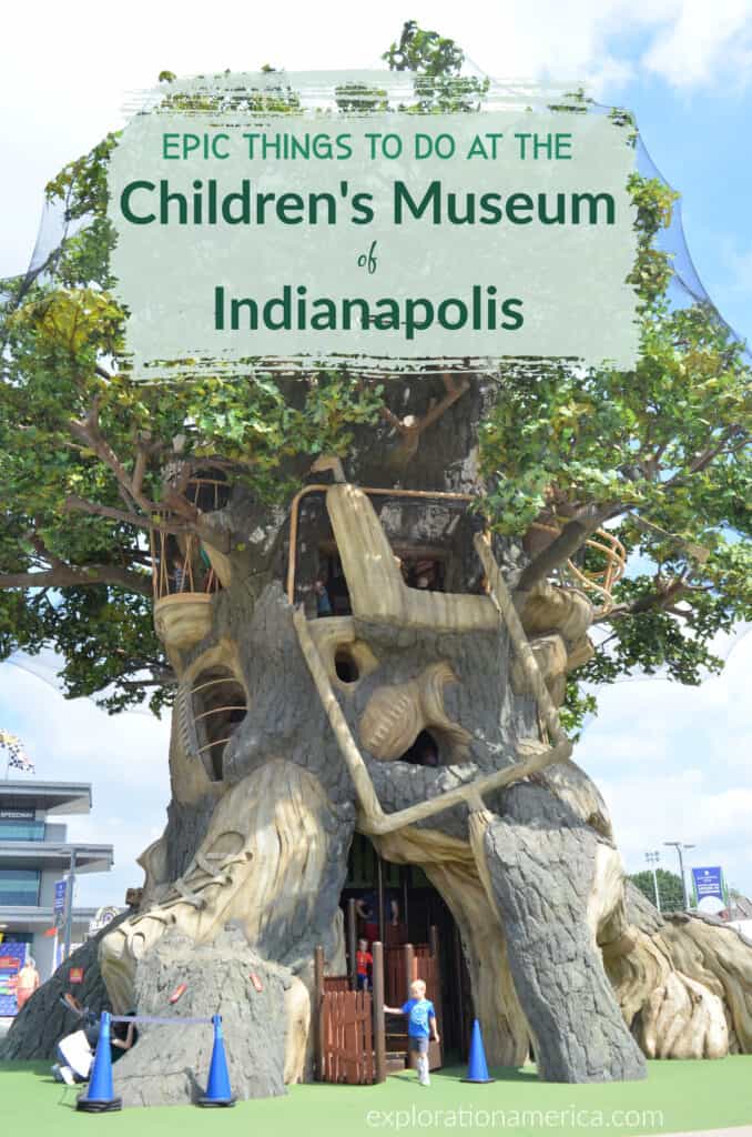 What is there to do at The Children's Museum of Indianapolis?