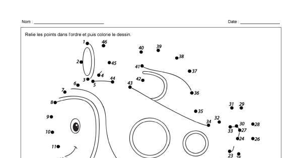 Sous-marin – Points à relier – Animassiettes