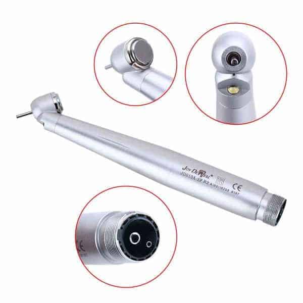 Pieza De Mano De Alta Velocidad 45° Con Led – DynaLed – ODONTOACADEMIC