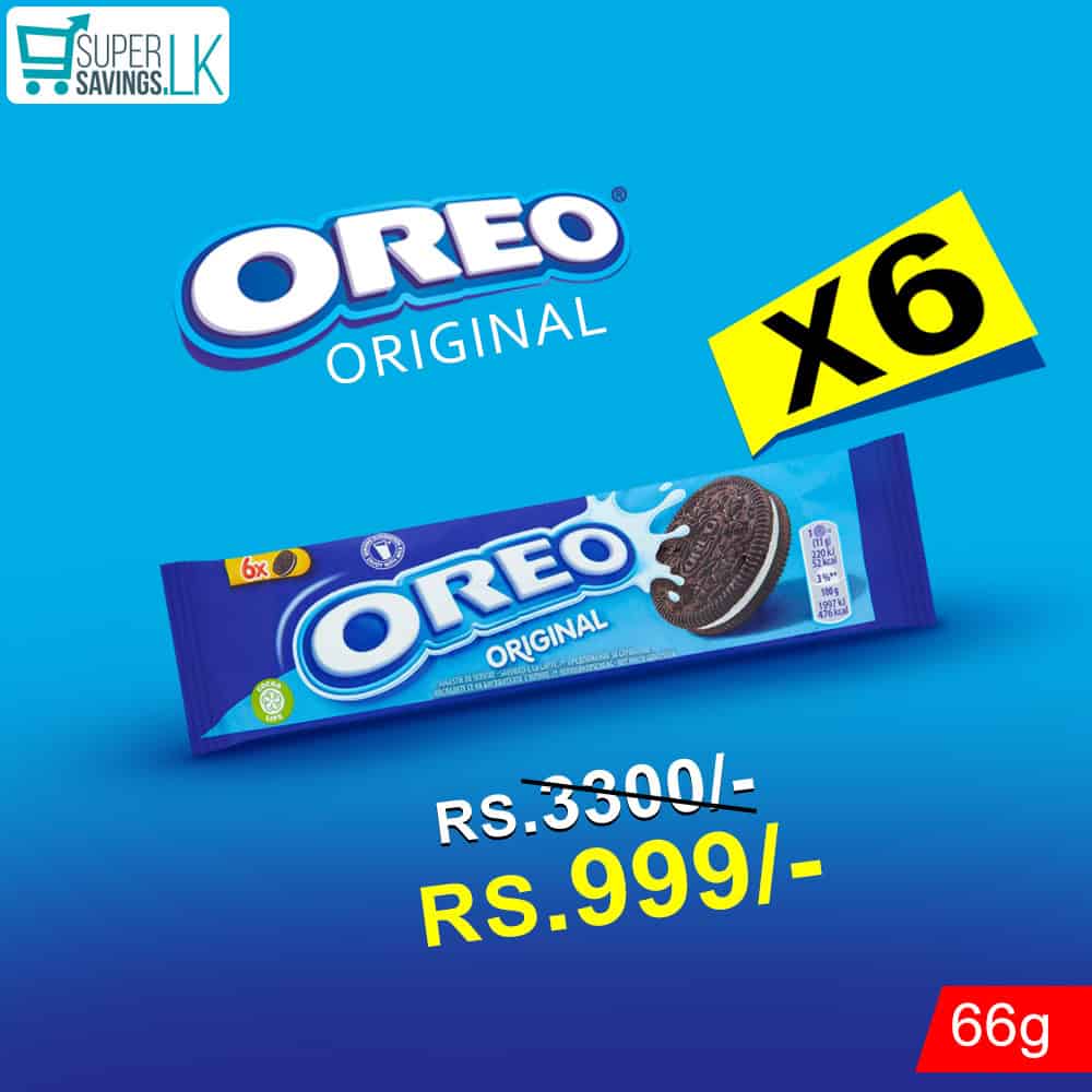 Oreo Original 66g x 6 (Bundle) - Supersavings