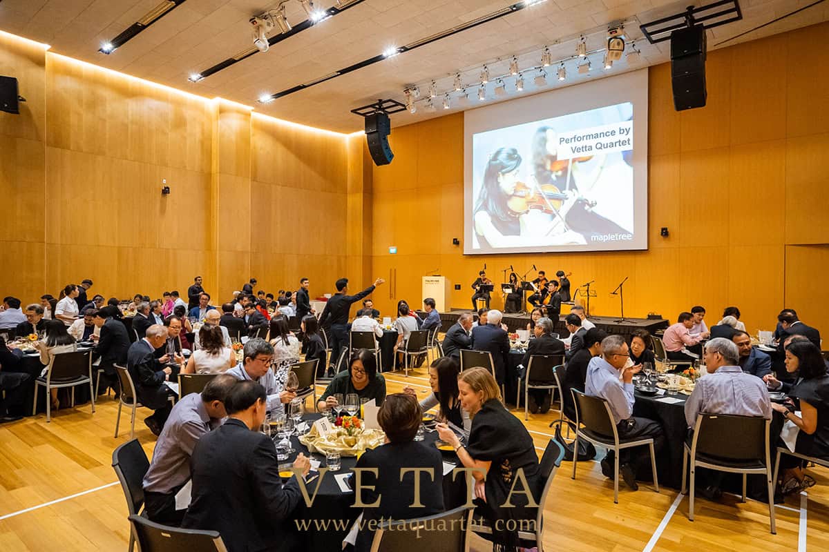 String Quartet for Mapletree Corporate Event – VETTA Singapore ...