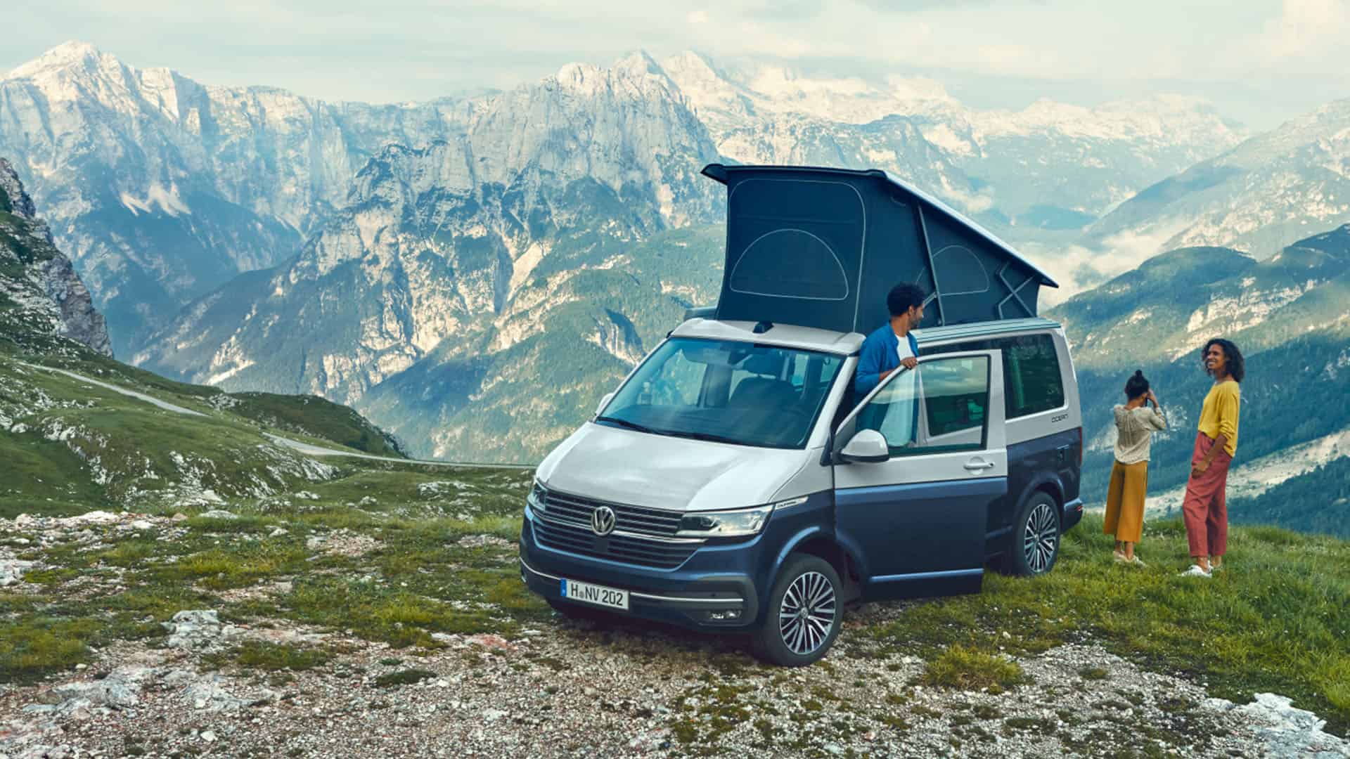 ᑕ ᑐ VW California T6.1 camper vans Buy or Rent. Beach, Coast & Ocean