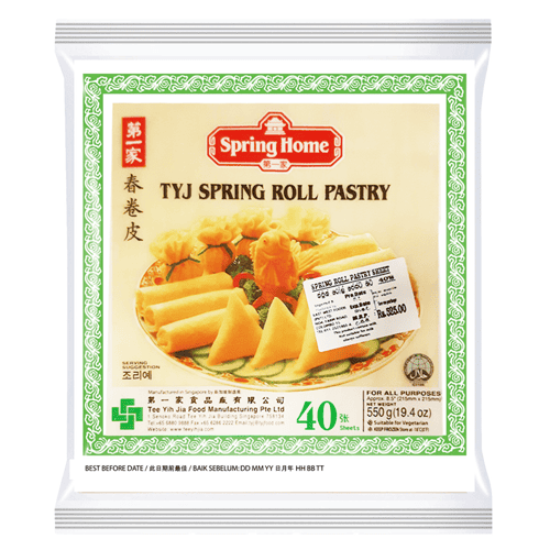 Spring Home TYJ Roll Pastry Sheet 550g (40 Sheets) - Supersavings