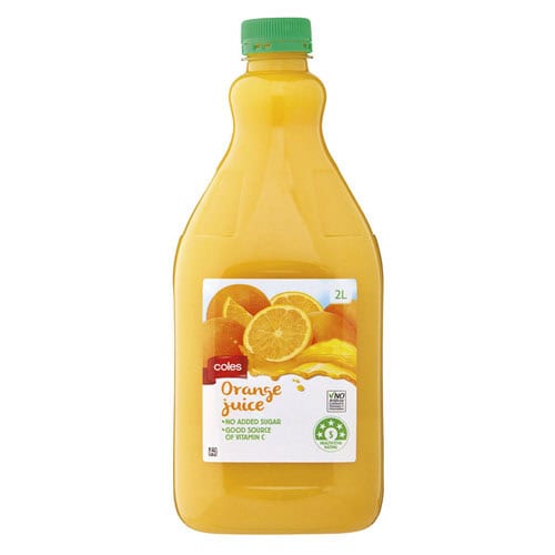 Coles Orange Juice 2L - Supersavings