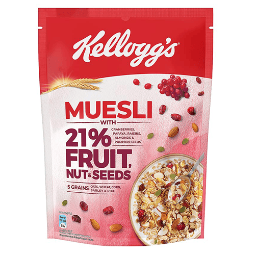Kelloggs Muesli with 21% Fruit and Nut 240g - Supersavings