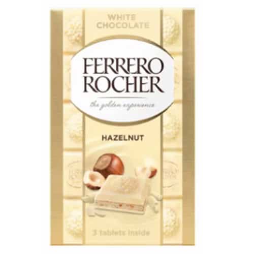 Ferrero Rocher White Chocolate Hazelnut 90g - Supersavings