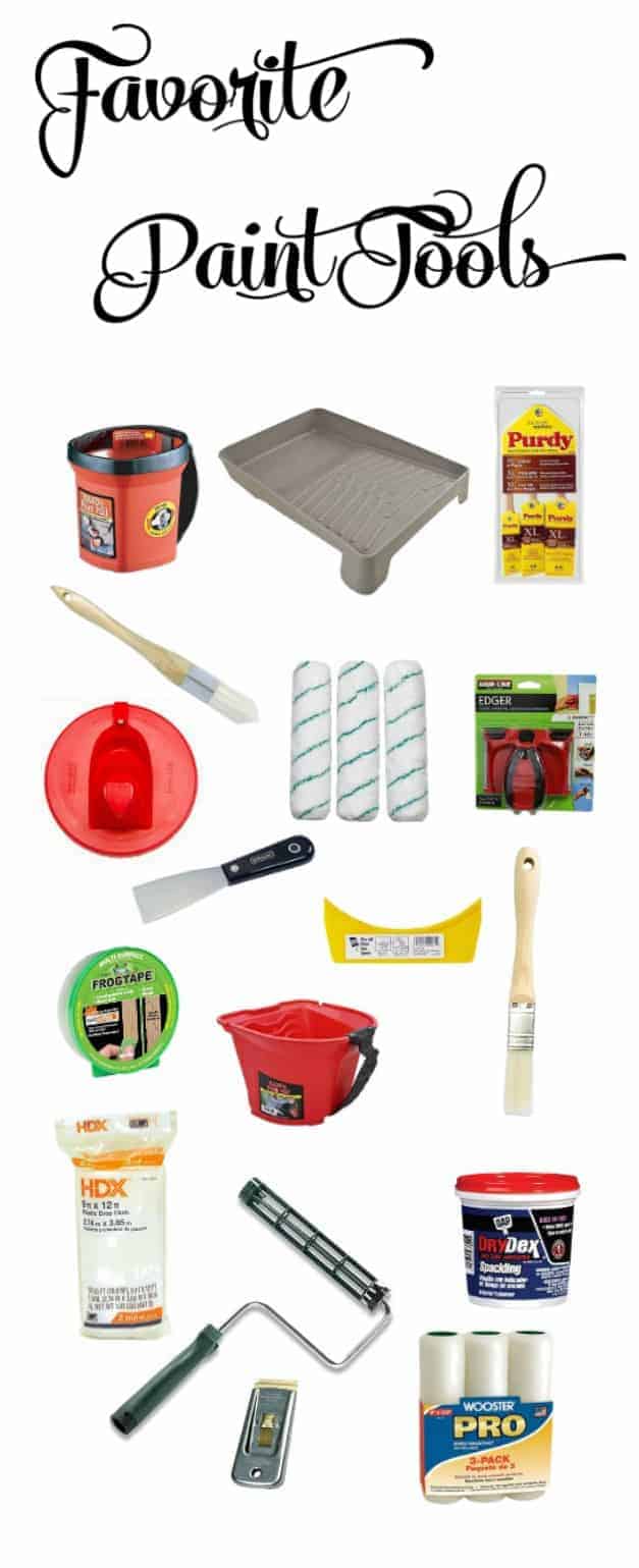 FAVORITE PAINT TOOLS - The Striped House