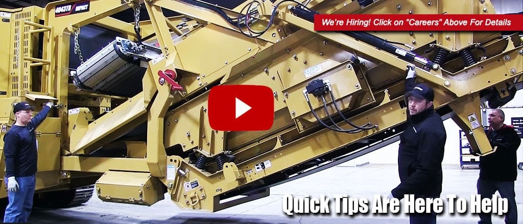 Mobile Jaw, Impact & Cone Rock Crushers - Screening Plants - Trommels ...