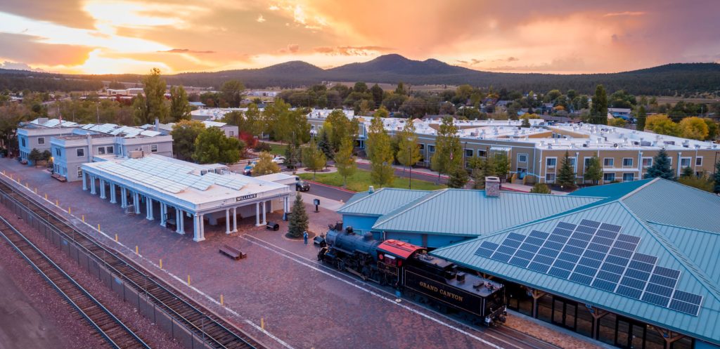 Ride Grand Canyon Railway From Williams AZ to Grand Canyon