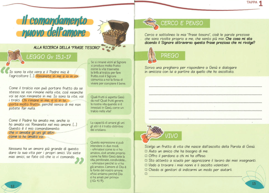 TAPPA 1-4: Il Comandamento Nuovo dell’Amore – Comunità Pastorale San ...