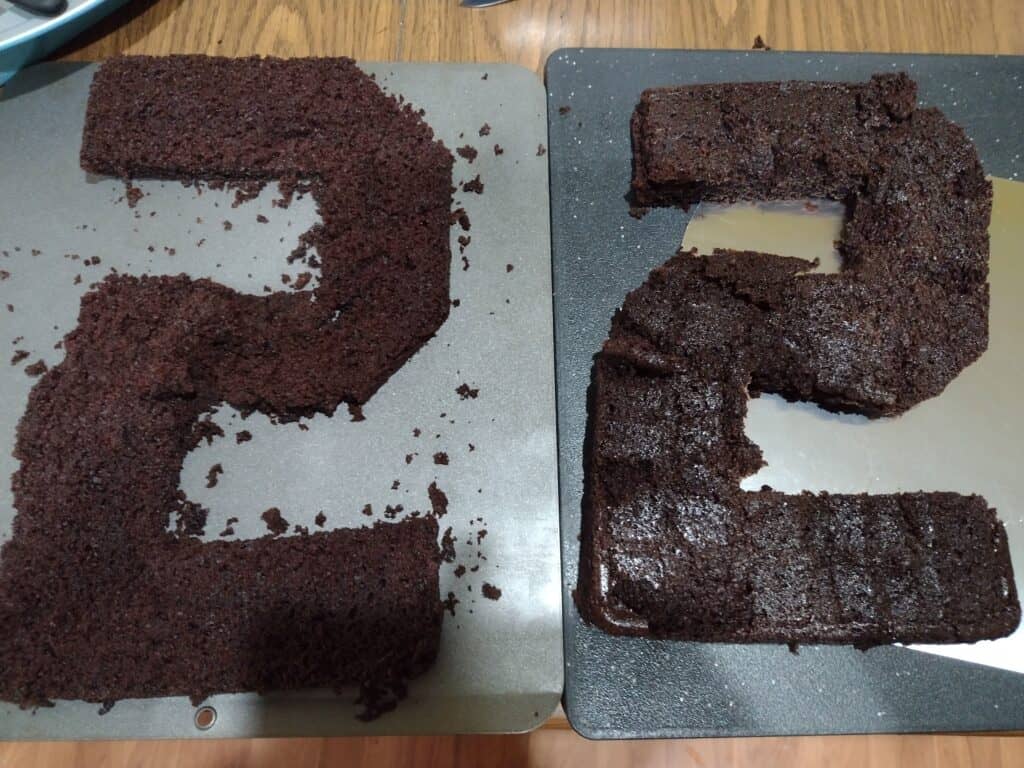 Easy to Make Ball Themed 2nd Birthday Cake