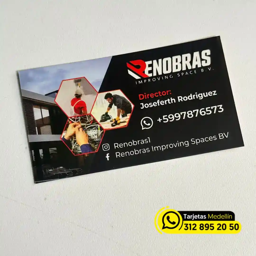 DISEÑO GRATIS Tarjetas de Presentación en Medellín