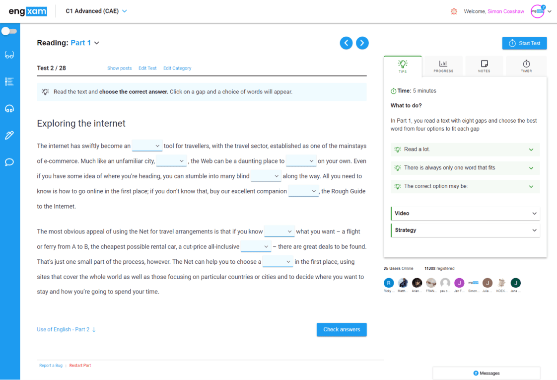 Pass your English Language exam! | engxam.com