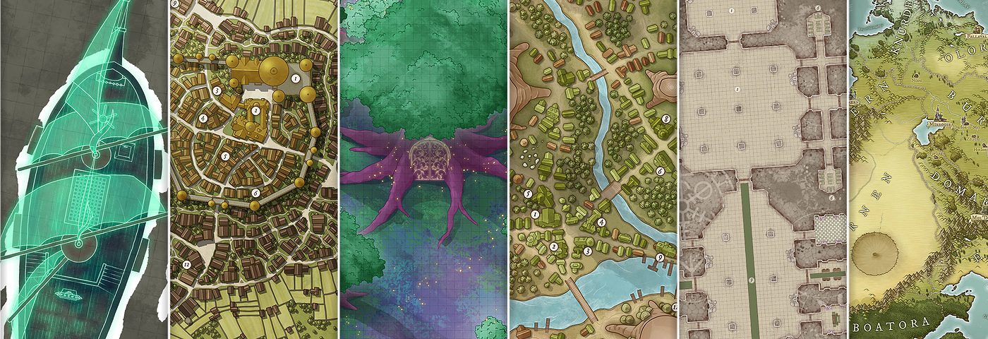 Daniel’s Maps at Patron Hunt — Find Your Next Favorite Indie Creator