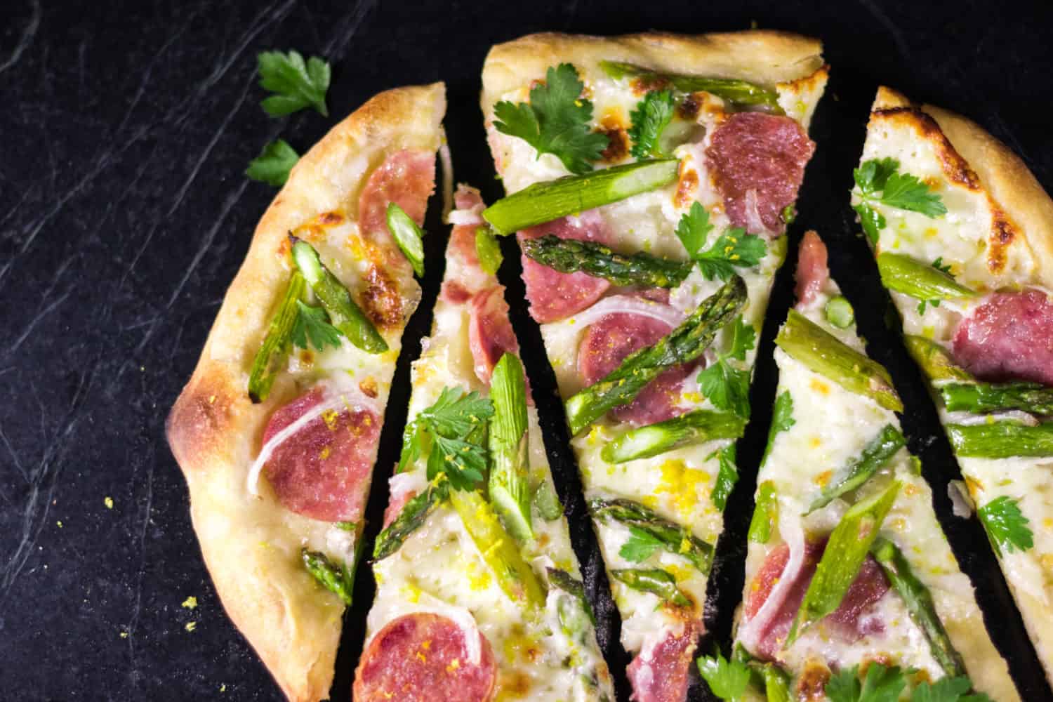 Asparagus Pizza Recipe