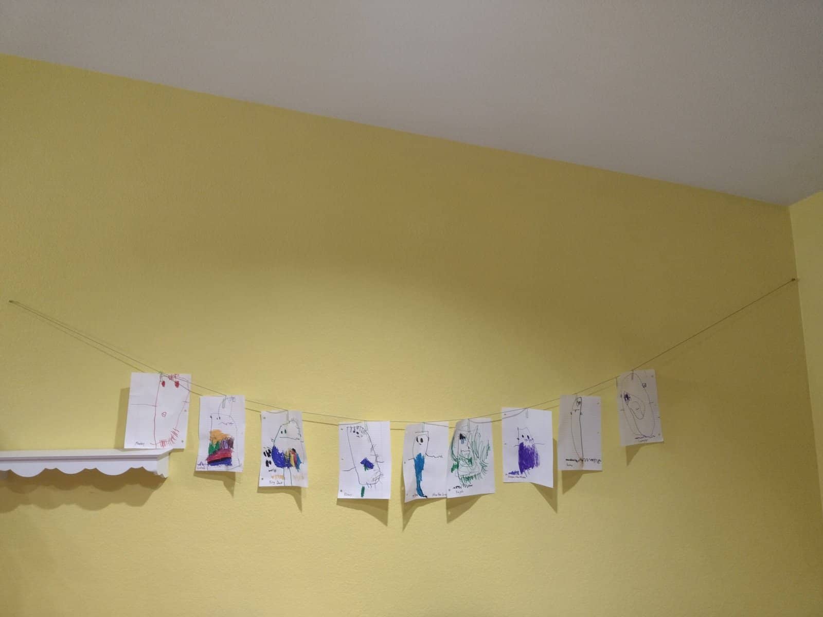 Simple Trick to Display Your Kid’s Art