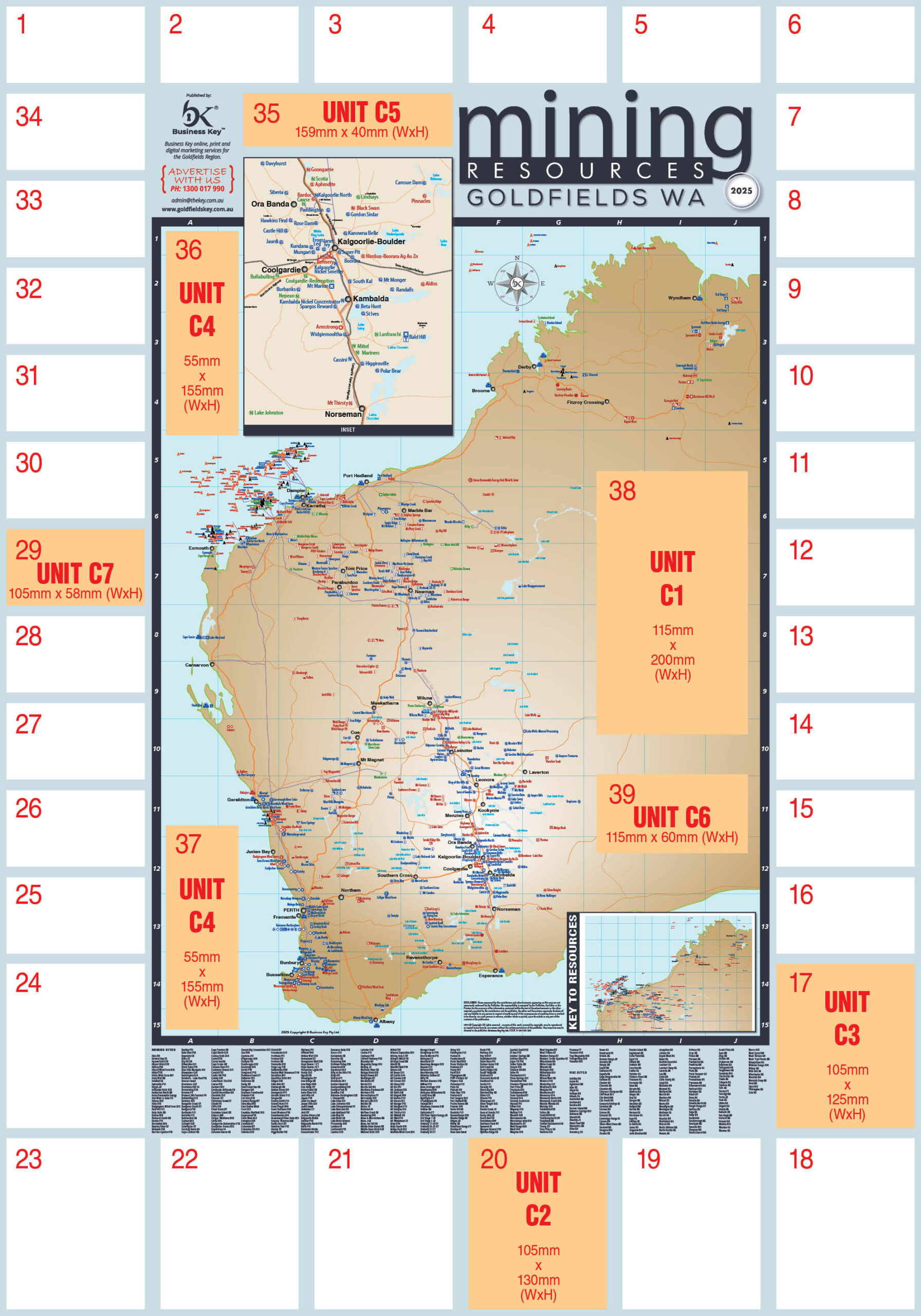 Business Key | Western Australia Mining Map
