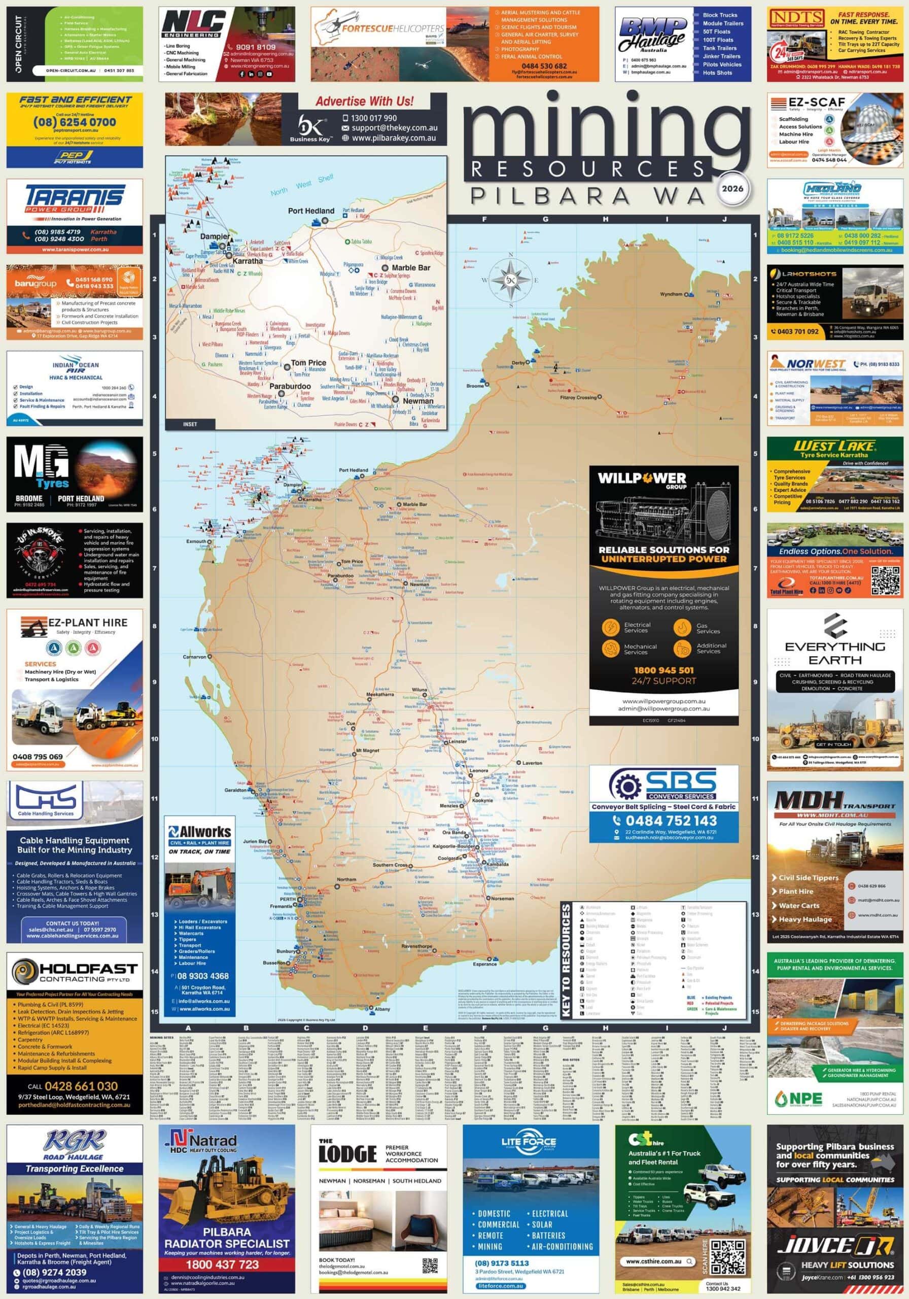 Business Key | Western Australia Mining Map