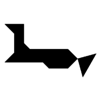 Mariposa, Figura de Tangram — Cinta de Moebius