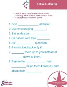 Active_Listening_Handout_Key - Jodi Aman DSW, Accelerated Healing for ...