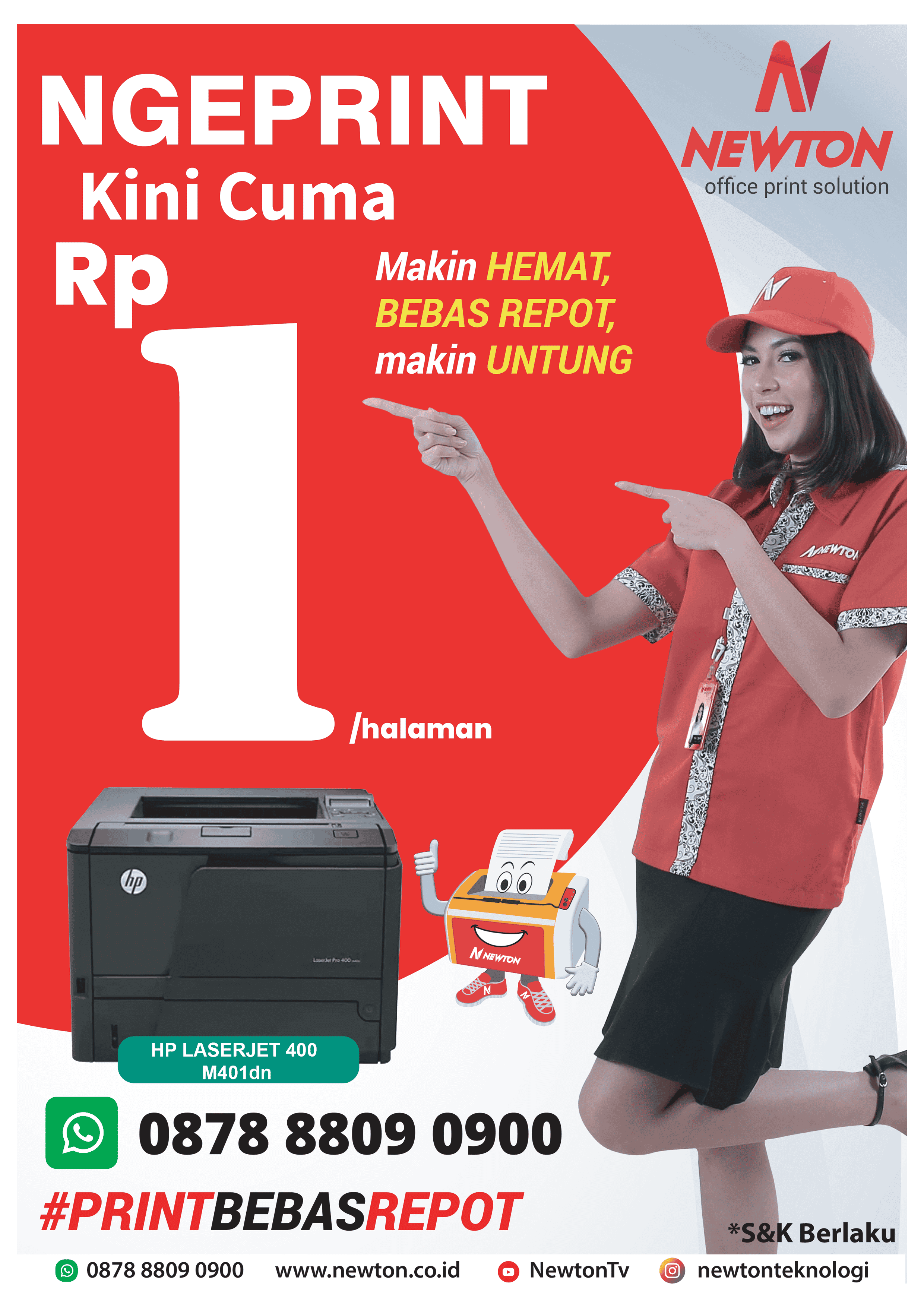 Sewa Printer Kantor di Jakarta - Newton Office Print Solution