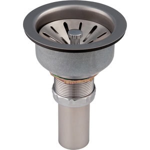 Deluxe Basket Strainer assembly with tailpiece - Master Plumber®