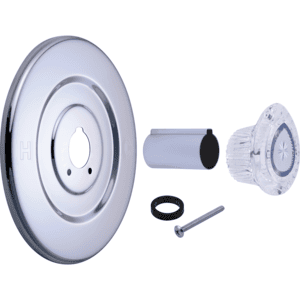 Tub and shower faucet trim kit - Chrome - Master Plumber®