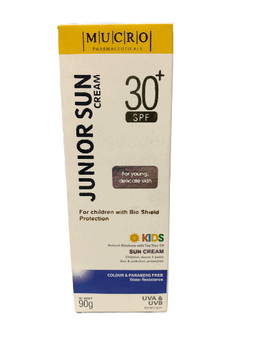 MUCRO JUNIOR SUN CREAM 30SPF 90G – Unique Pharmacy