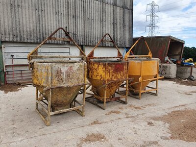 1000 Litre Concrete Skip - BRUCE ATFIELD