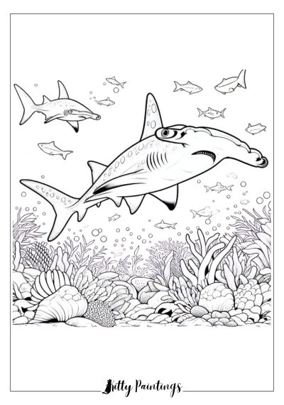 28 Shark Coloring Pages - 28 Free Printable Images