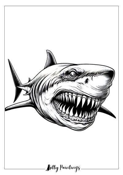 28 Shark Coloring Pages - 28 Free Printable Images
