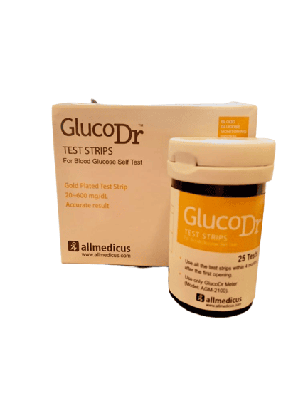 GLUCO DOCTOR -TEST STRIPS 25 – Unique Pharmacy