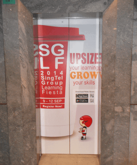Lift Sticker Printing Singapore | Quality Stickers Ngai Heng