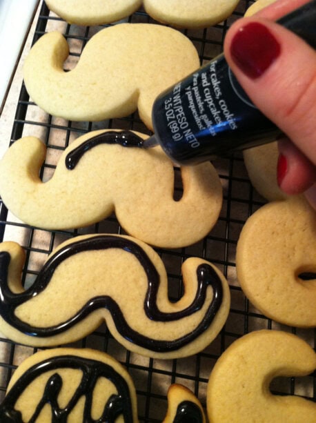 Movember Mustache Sugar Cookies – The Salted Cookie