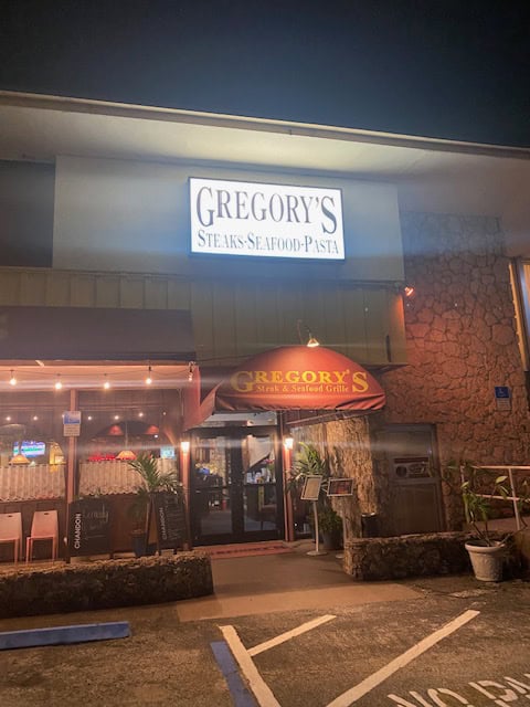 Gregory's Steakhouse & Seafood Review