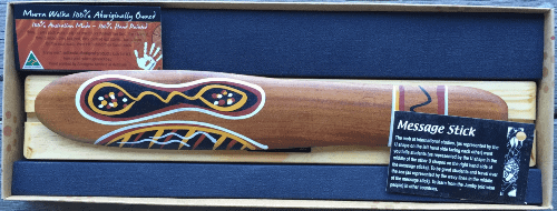 Indigenous Message Stick | Australian Corporate Gifts