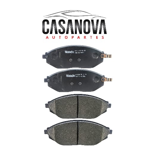 Galletas de freno delantera para Chevrolet Spark GT marca MANDO