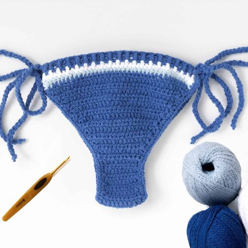 Cheeky Chevron Crochet Bikini Bottom | Free Pattern