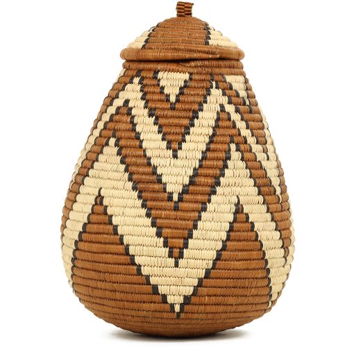 Ukhamba | Zulu Ukhamba Lidded Baskets | Baskets of Africa