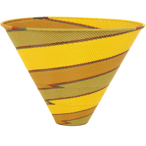 Extra Large Deep Funnel Bowl | Zulu Wire Flared and Funnel Shaped Bowls ...