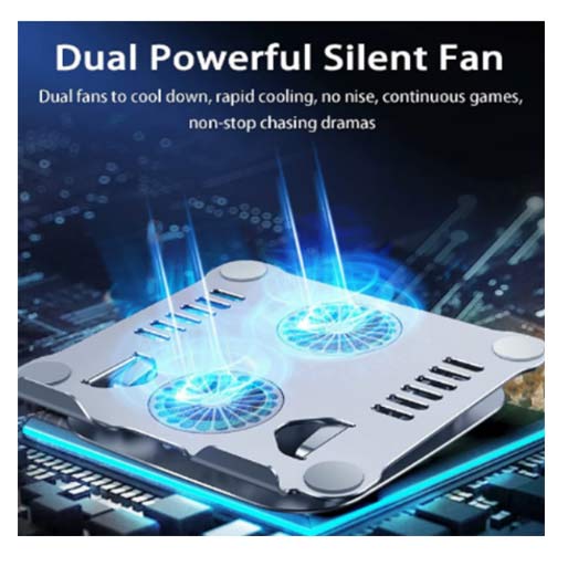Laptop Stand V4.0 with 2 Cooling Fan - Startech Store
