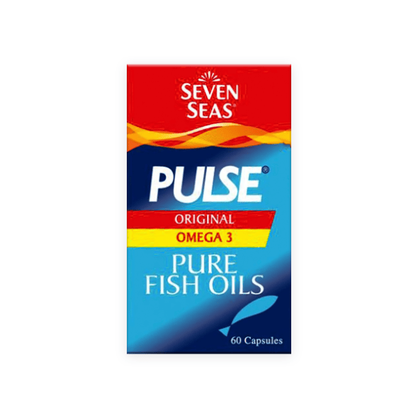 SEVEN SEAS PULSE ORIGINAL OMEGA 3 PURE FISH OILS – 60 CAPSULES – Unique ...