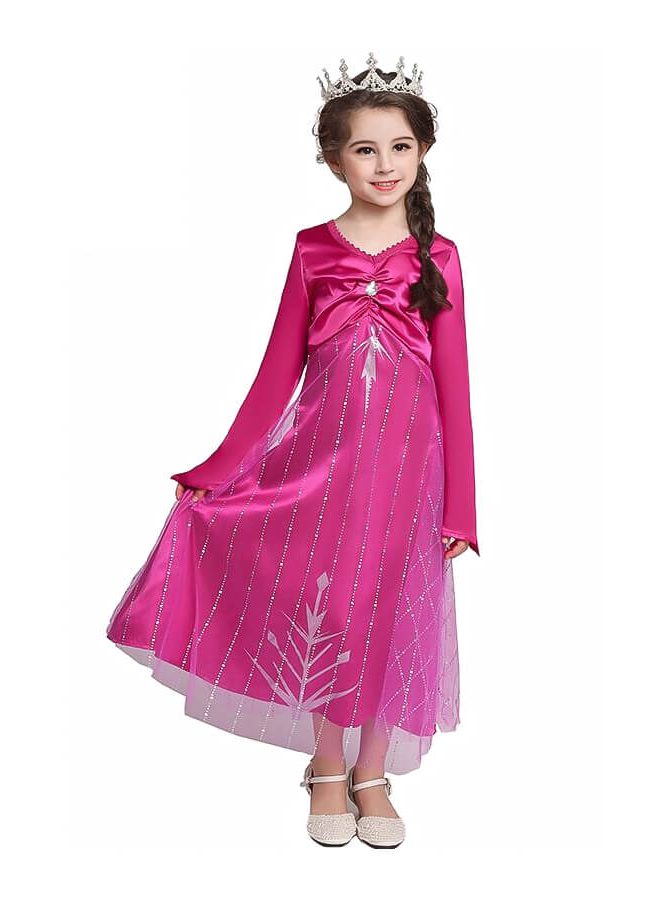 Frozen 2: Roze Elsa jurk - De goedkoopste Frozen 2 Elsa jurken